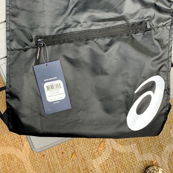 Asics | Bags | Asics Drawstring Backpack | Poshmark